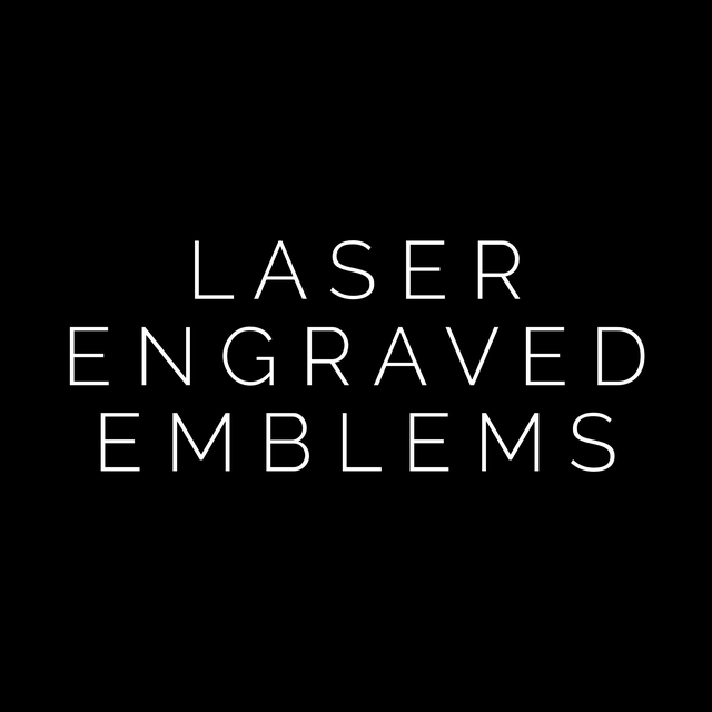 Laser Engraved Emblems | The Golf Cart Mafia