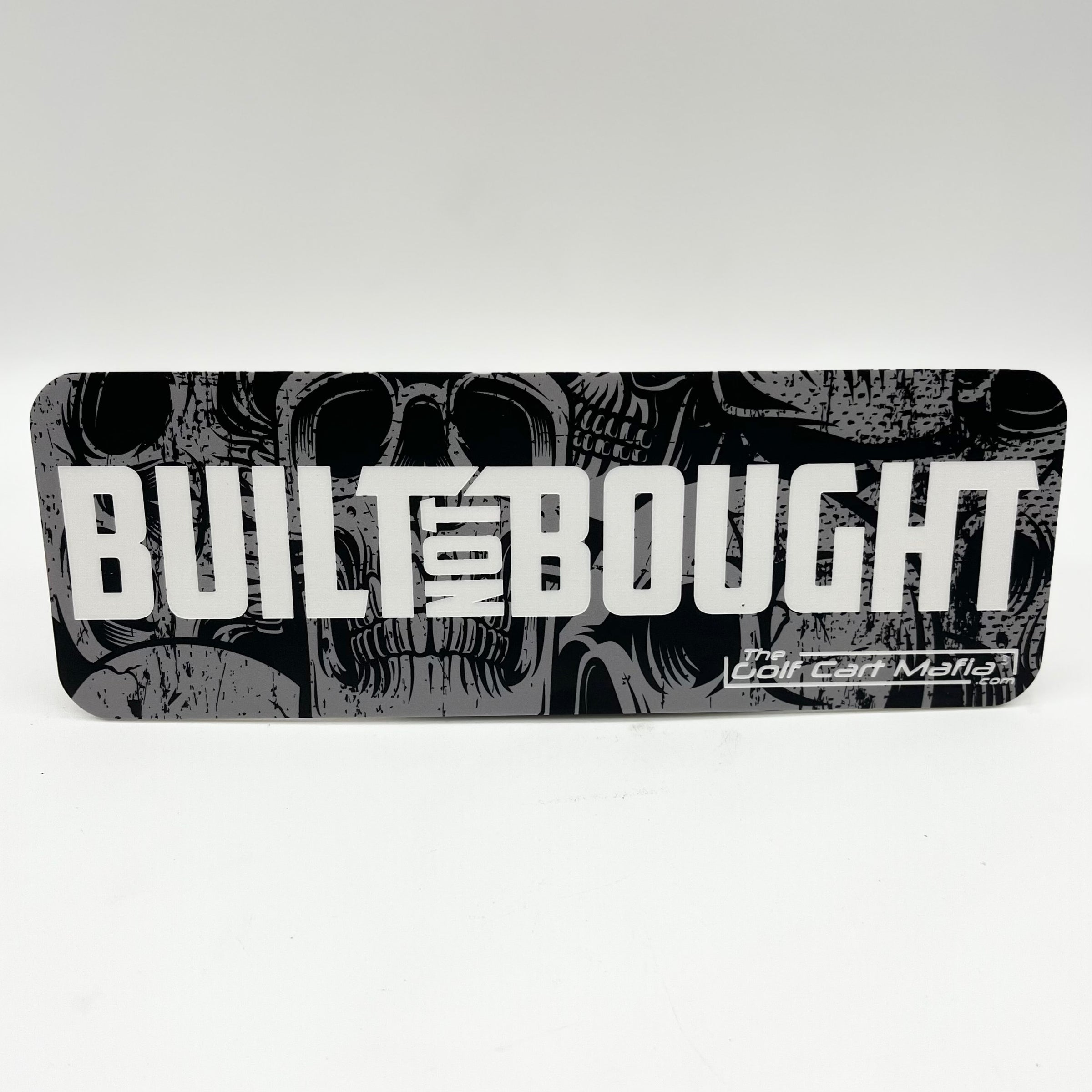 Laser Engraved Emblems | The Golf Cart Mafia