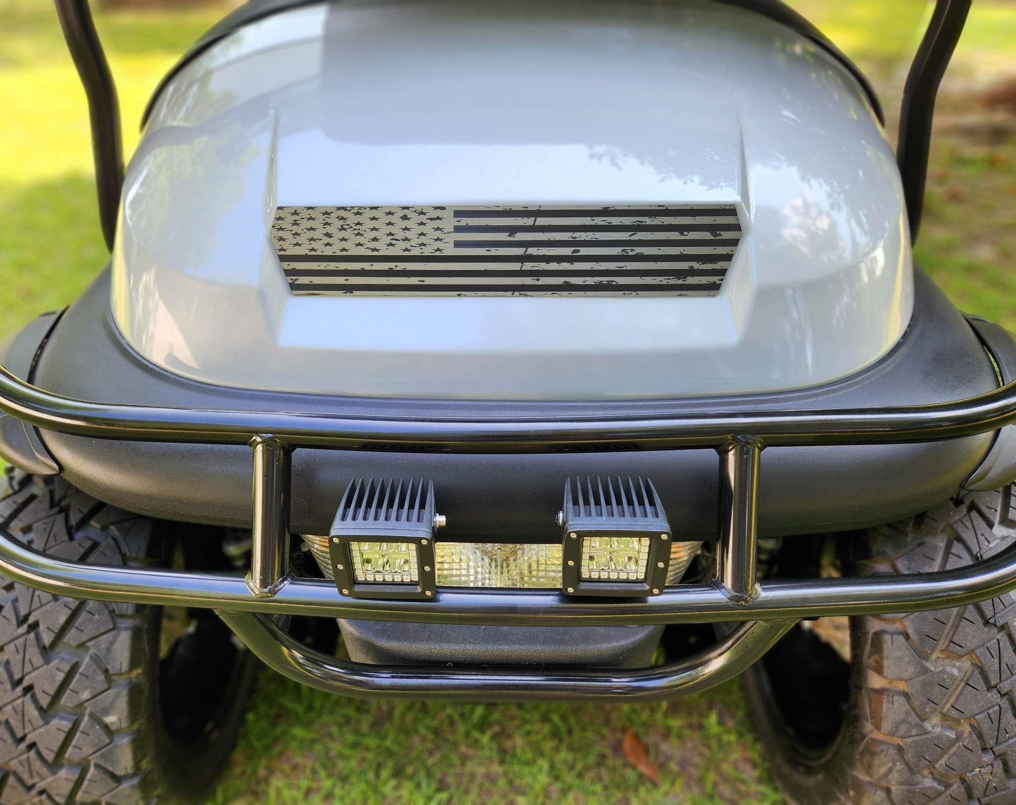 *NEW* Club Car Precedent Emblem- Distressed American Flag | The Golf ...